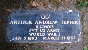 Arthur Andrew (AKA Walt) Tepfer – Dayton and the Greens